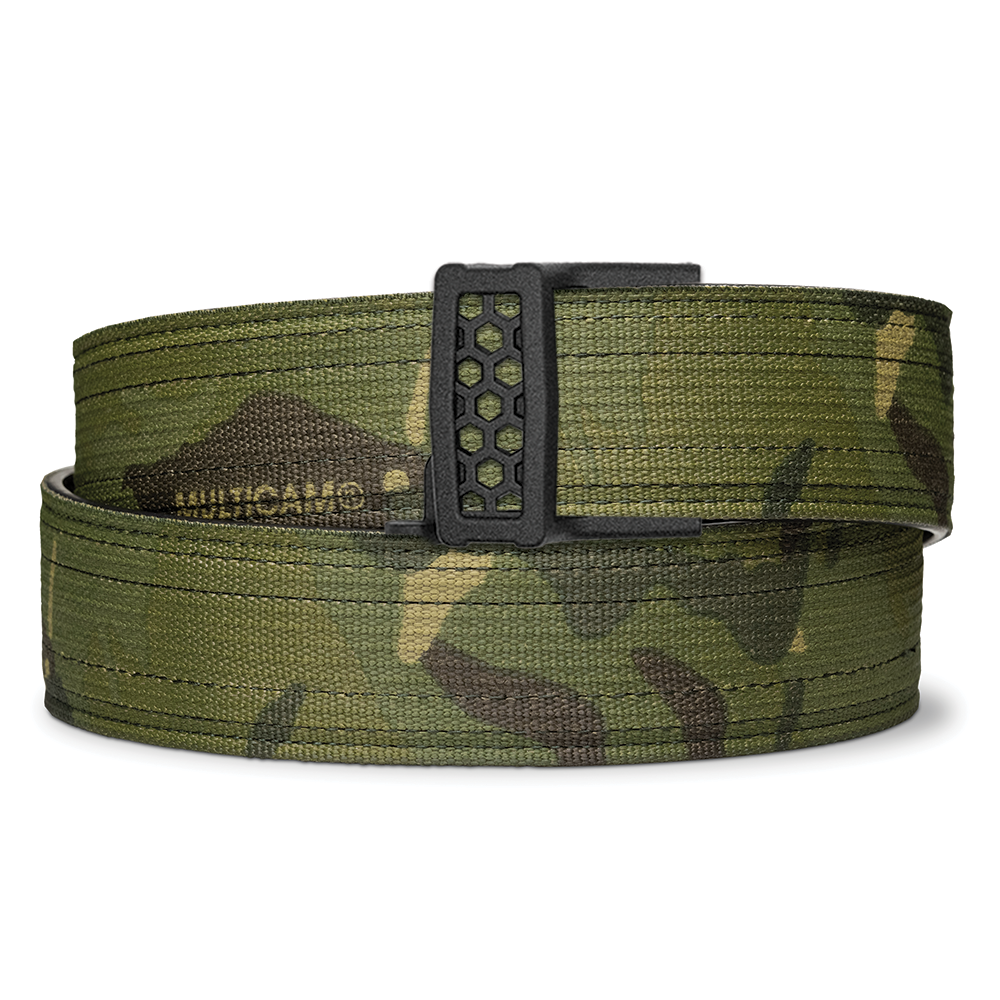X SERIES BUCKLE | MULTICAM® TROPIC TACTICAL NYLON GUN BELT 1.5" – Kore ...