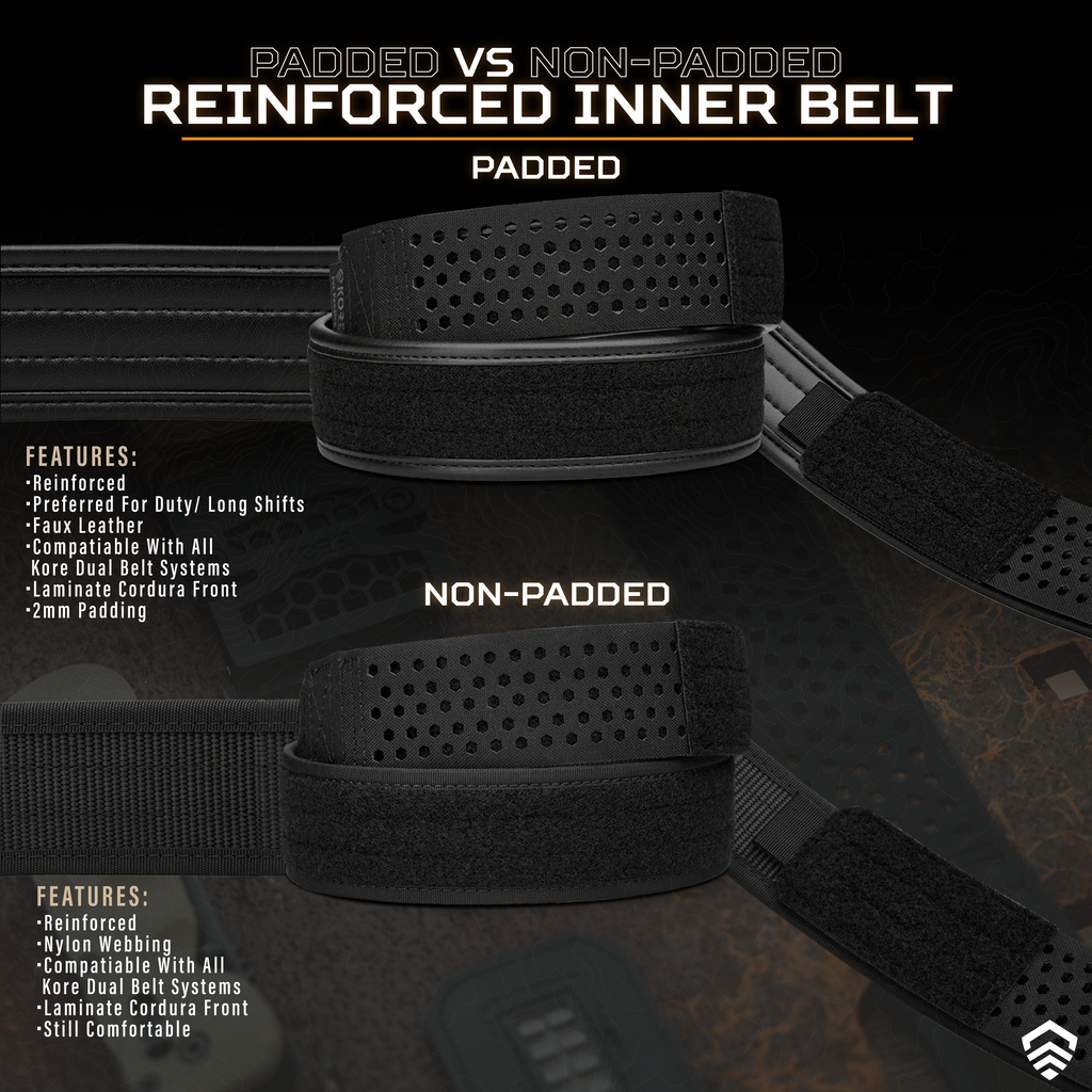 Kore Essentials | #1 Rated Gun Belt Battle Belt Inner Liner Belt