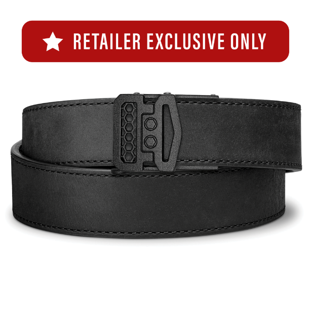 DEALER EXCLUSIVE X10 BUCKLE | BUFFALO LEATHER GUN BELT 1.5" – Kore ...